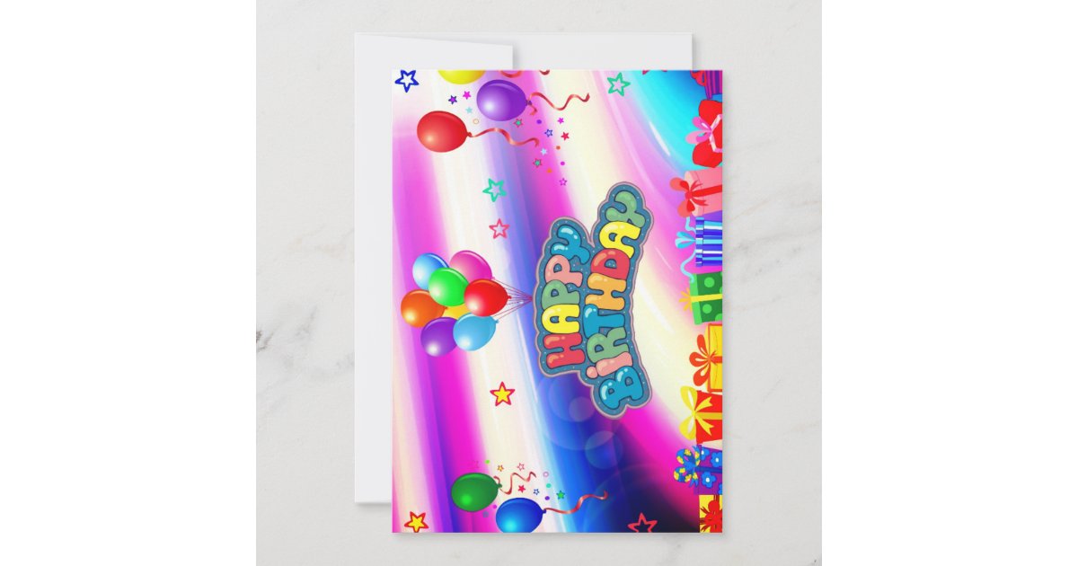 Birthday Card | Zazzle