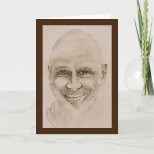 Birthday Card for a Bald Guy | Zazzle