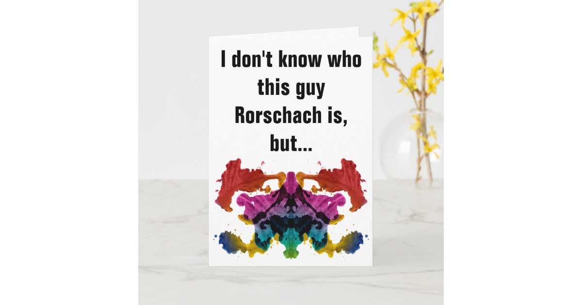 Birthday Card for a Psychologist or Psychiatrist | Zazzle