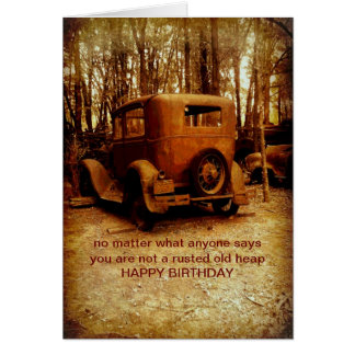 Classic Car Birthday Cards - Greeting & Photo Cards | Zazzle