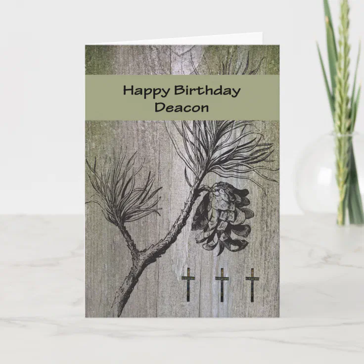 Birthday Card for Deacon | Zazzle