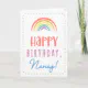 Birthday Card for Nanay | Zazzle