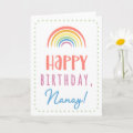 Birthday Card for Nanay | Zazzle