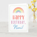 Birthday Card for Nani | Zazzle