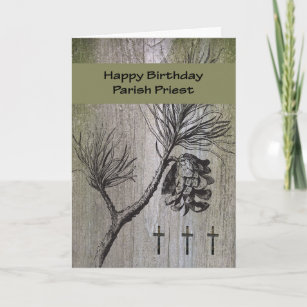 Priest Birthday Cards | Zazzle