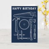 Birthday Card for Woodworkers and Carpenters | Zazzle
