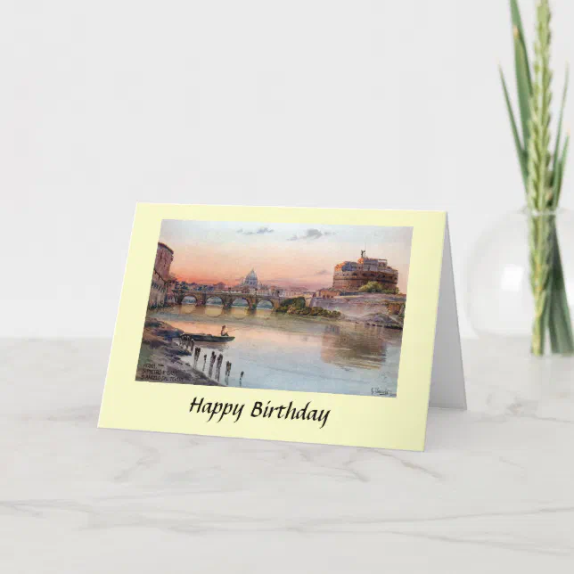 Birthday Card - Rome, Italy | Zazzle