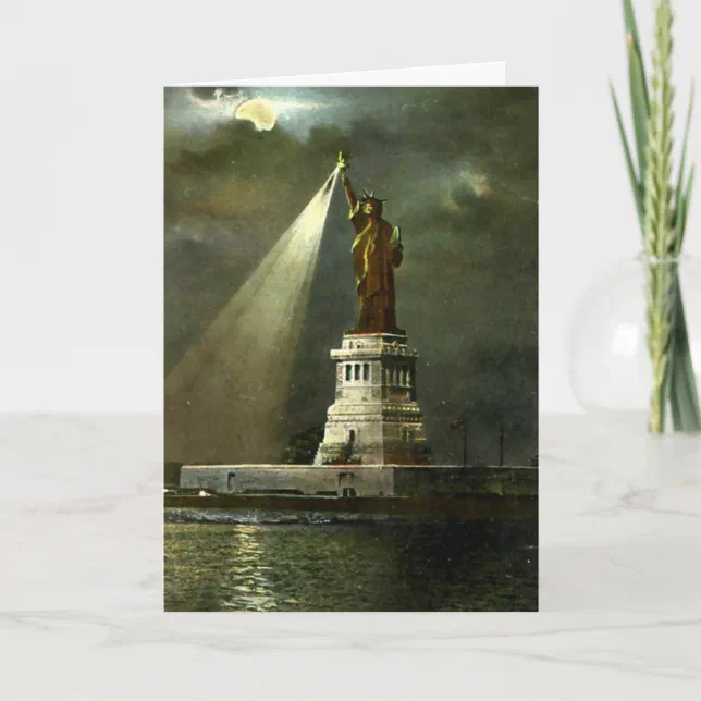 Birthday Card - Statue of Liberty | Zazzle
