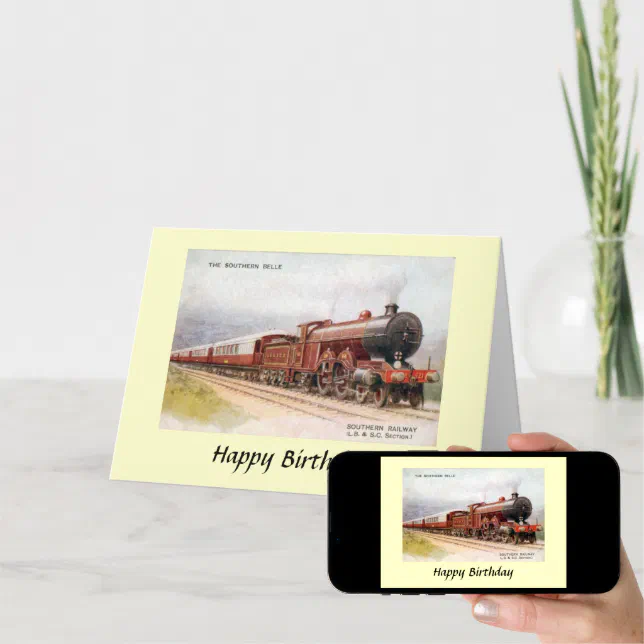 Birthday Card - The Southern Belle | Zazzle