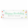 Birthday Confetti Banner | Zazzle