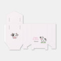 Birthday Favor Box with a Cute Cow | Zazzle