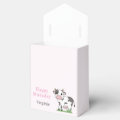 Birthday Favor Box with a Cute Cow | Zazzle