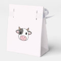 Birthday Favor Box with a Cute Cow | Zazzle
