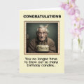 Birthday Funny Old Man Birthday Card | Zazzle