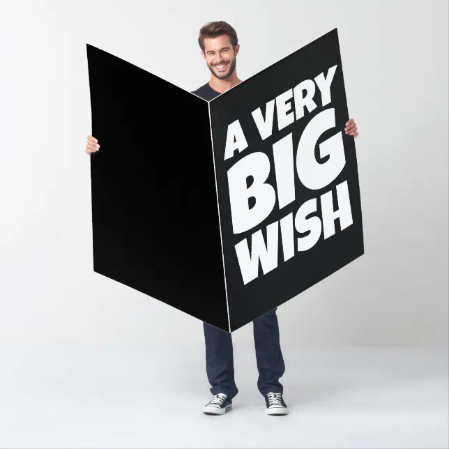 BIRTHDAY GIGANTIC HUGE BIGGEST GREETING CARD Zazzle BIRTHDAY GIGANTIC HUGE BIGGEST GREETING CARD Zazzle