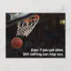 Birthday greeting postcard: basketball lover postcard | Zazzle