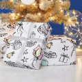 Birthday Hand Drawn Wrapping Paper | Zazzle