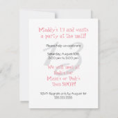 Birthday Invitation - Party at the Mall | Zazzle