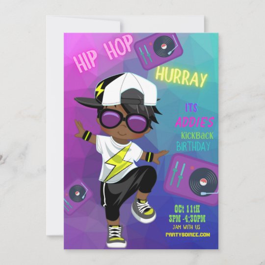 Birthday Kickback Invitation (Boy) | Zazzle.com
