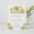 Birthday Lemon Tea Party Vintage Invitation | Zazzle