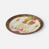 Birthday Luau - Paper Plate - Boy | Zazzle