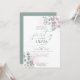 BIRTHDAY | Modern Watercolor Eucalyptus Foliage Invitation | Zazzle