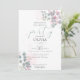 BIRTHDAY | Modern Watercolor Eucalyptus Foliage Invitation | Zazzle