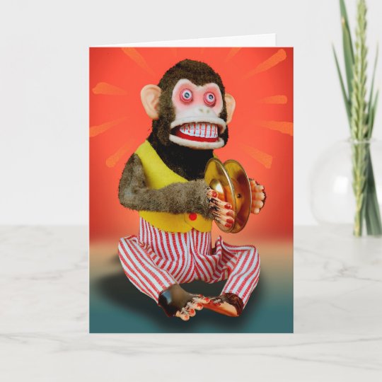 Birthday Monkey Card | Zazzle.com