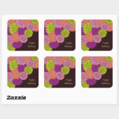 Birthday Mums Sticker | Zazzle