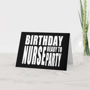 Nurse Birthday Cards | Zazzle