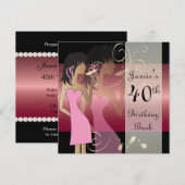 Birthday or Bachelorette Diva Girl Party Invitation | Zazzle