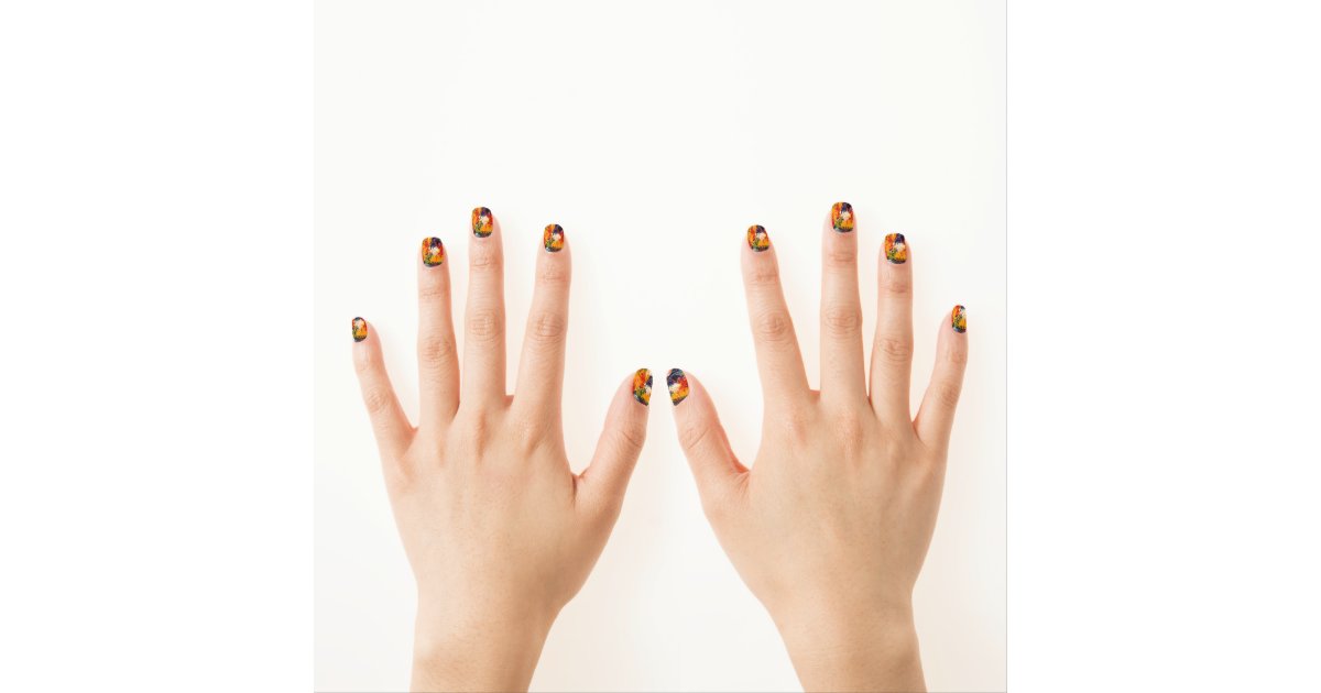 Birthday Party Art Minx Nails Minx Nail Art | Zazzle