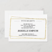 Birthday Party Cancellation Announcement Cards | Zazzle