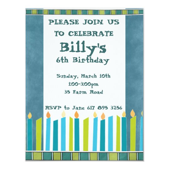 Birthday Party Invite | Zazzle.com