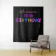 Birthday Party Name Photo Opportunity Backdrop | Zazzle