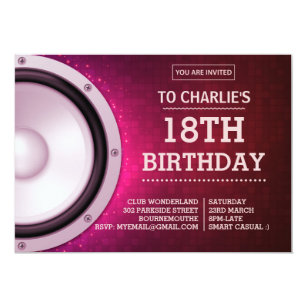 Night Club Invitations | Zazzle