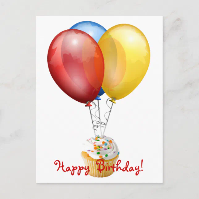 Birthday Postcard | Zazzle