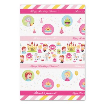 Birthday Princess Tissue Paper | Zazzle