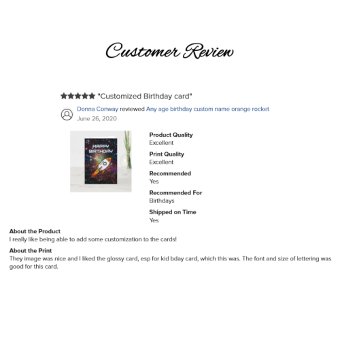 Birthday red rocket custom name and age card | Zazzle