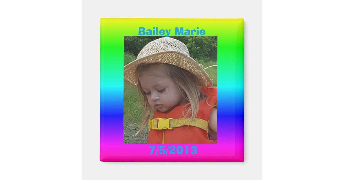 Birthday Reminder Refrigerator Photo Magnets | Zazzle