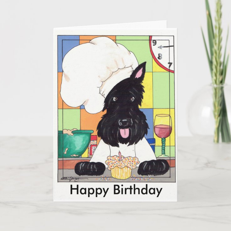 BIRTHDAY SCOT CARD | Zazzle