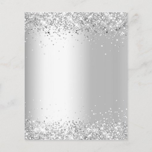 Birthday silver white floral eucalyptus invitation | Zazzle