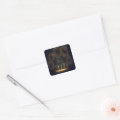 birthday square sticker | Zazzle