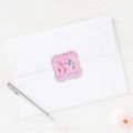Birthday Square Sticker | Zazzle