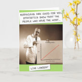 BIRTHDAY STATISTICS CARD | Zazzle