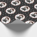 Birthday Stick Figure Girl In Sneakers Wrapping Paper | Zazzle