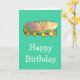 Birthday sub-sandwich card | Zazzle