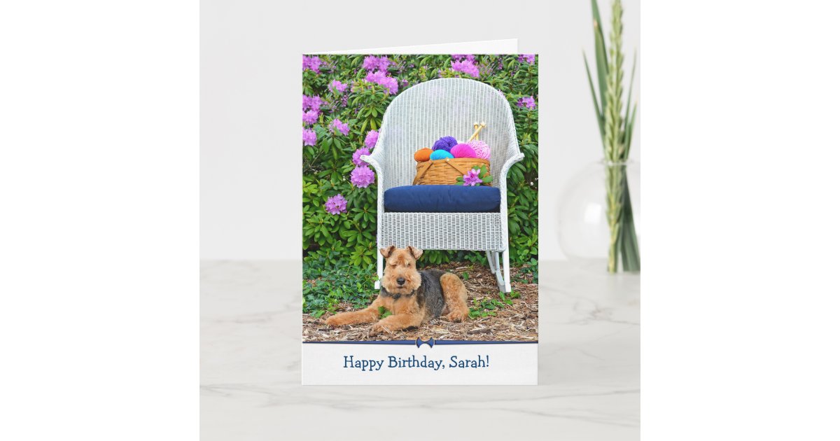 Birthday Terrier Card | Zazzle