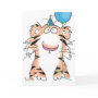 BIRTHDAY TIGER CARD | Zazzle