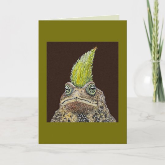 Birthday Toad card | Zazzle.com
